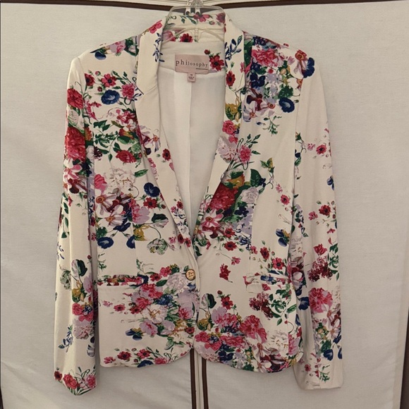 Philosophy | Jackets & Coats | Philosophy Womens Blazer With Vibrant ...